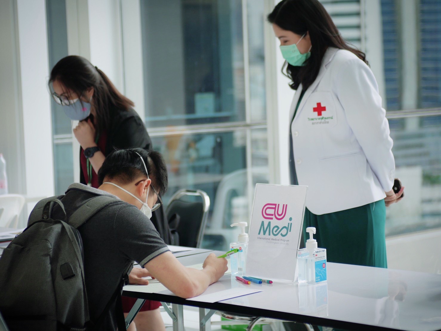 CU-MEDi - CU-MEDi students begin receiving COVID-19 vaccinations