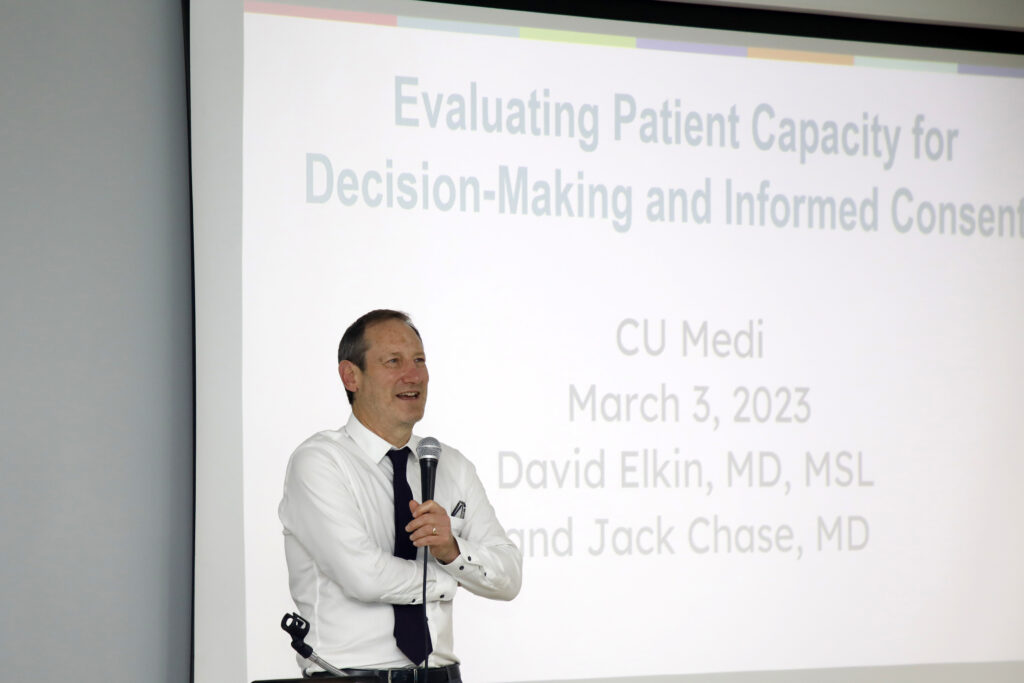 CU-MEDi - Dr. David Elkin visits the CU-MEDi program